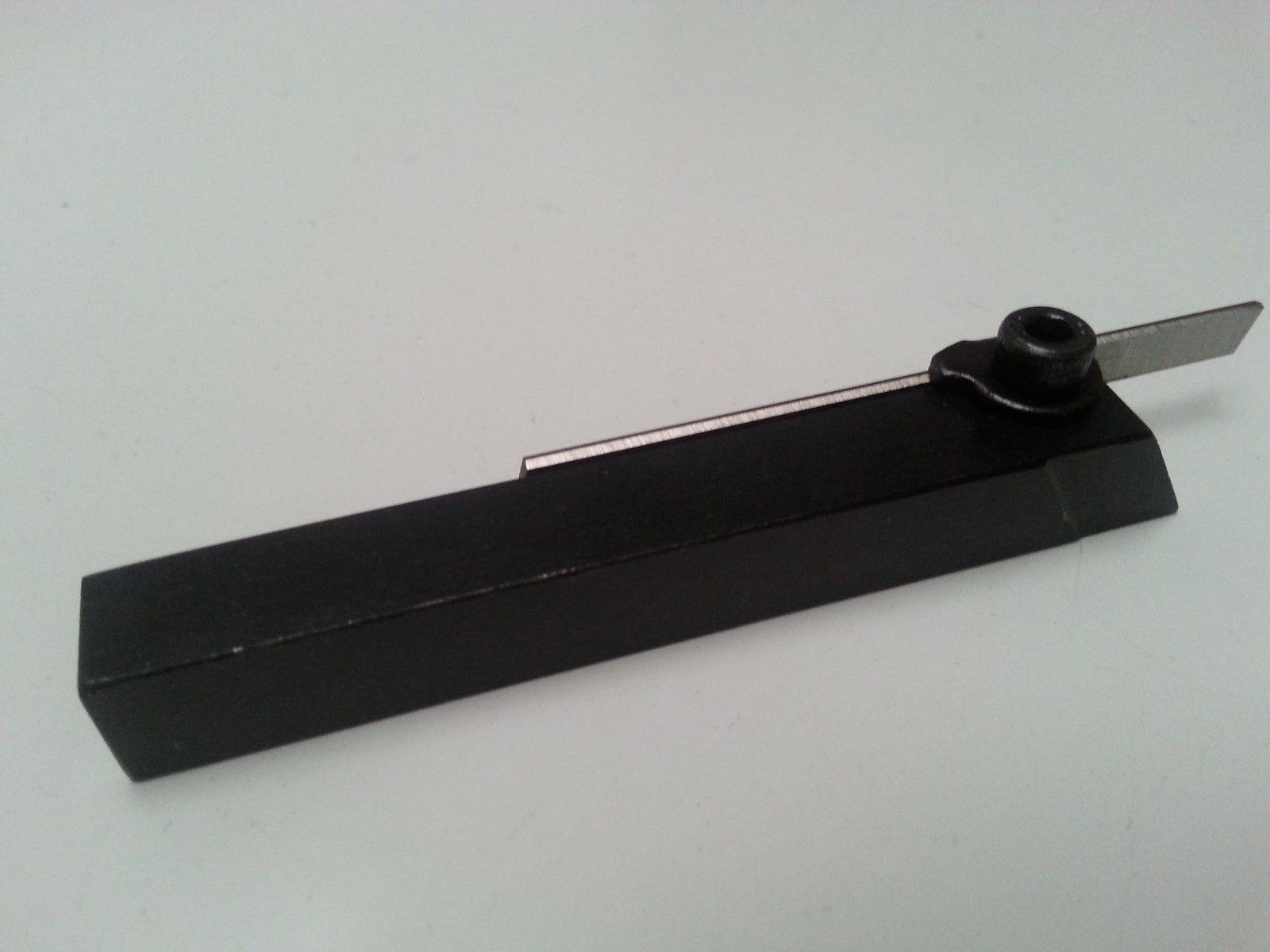 Small 10mm sq.shank parting off tool with HSS cut off blade